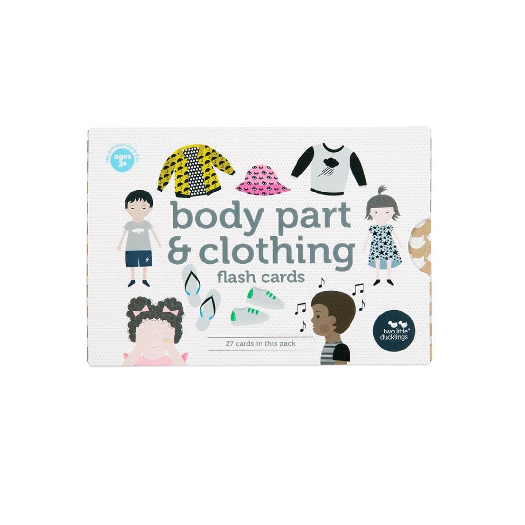 Body Parts and Clothing Flash Cards by TLD – My Happy Helpers