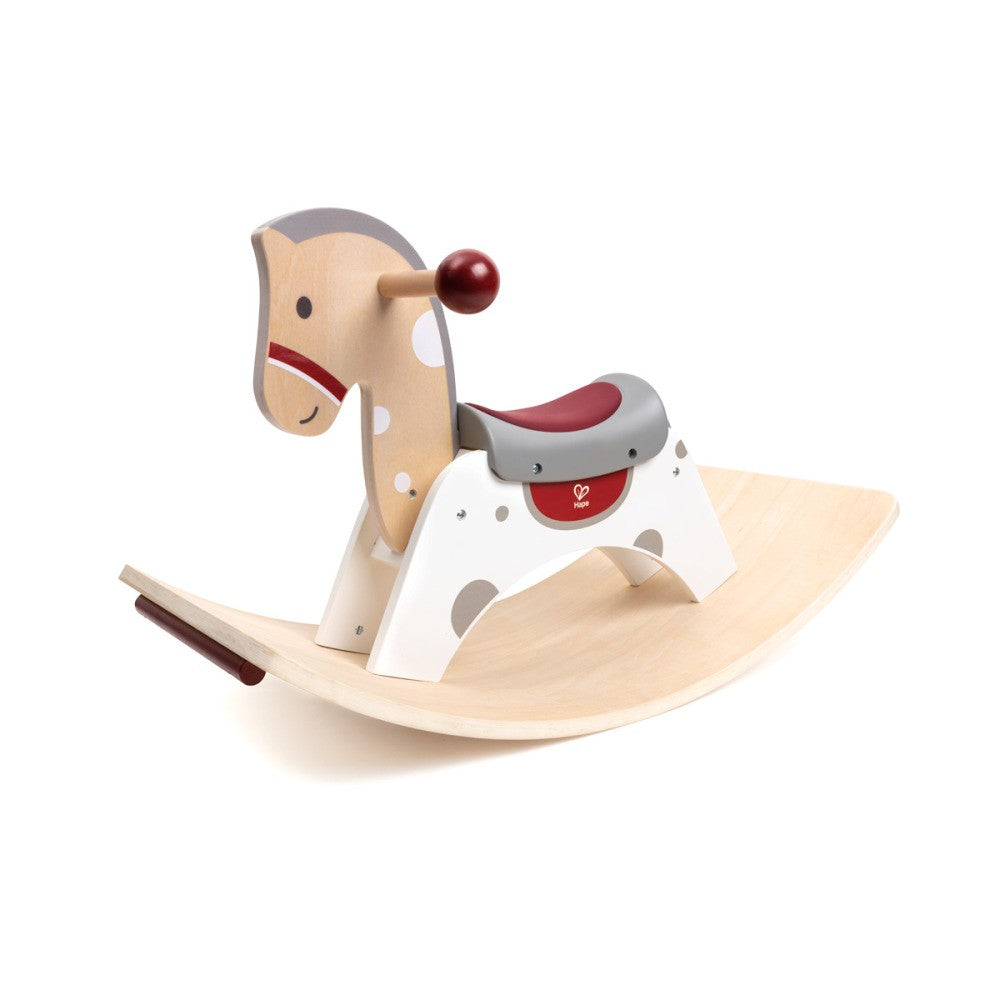 Wooden Rocking Horse & Balance Board – 2-in-1 Ride-On Toy – My Happy ...