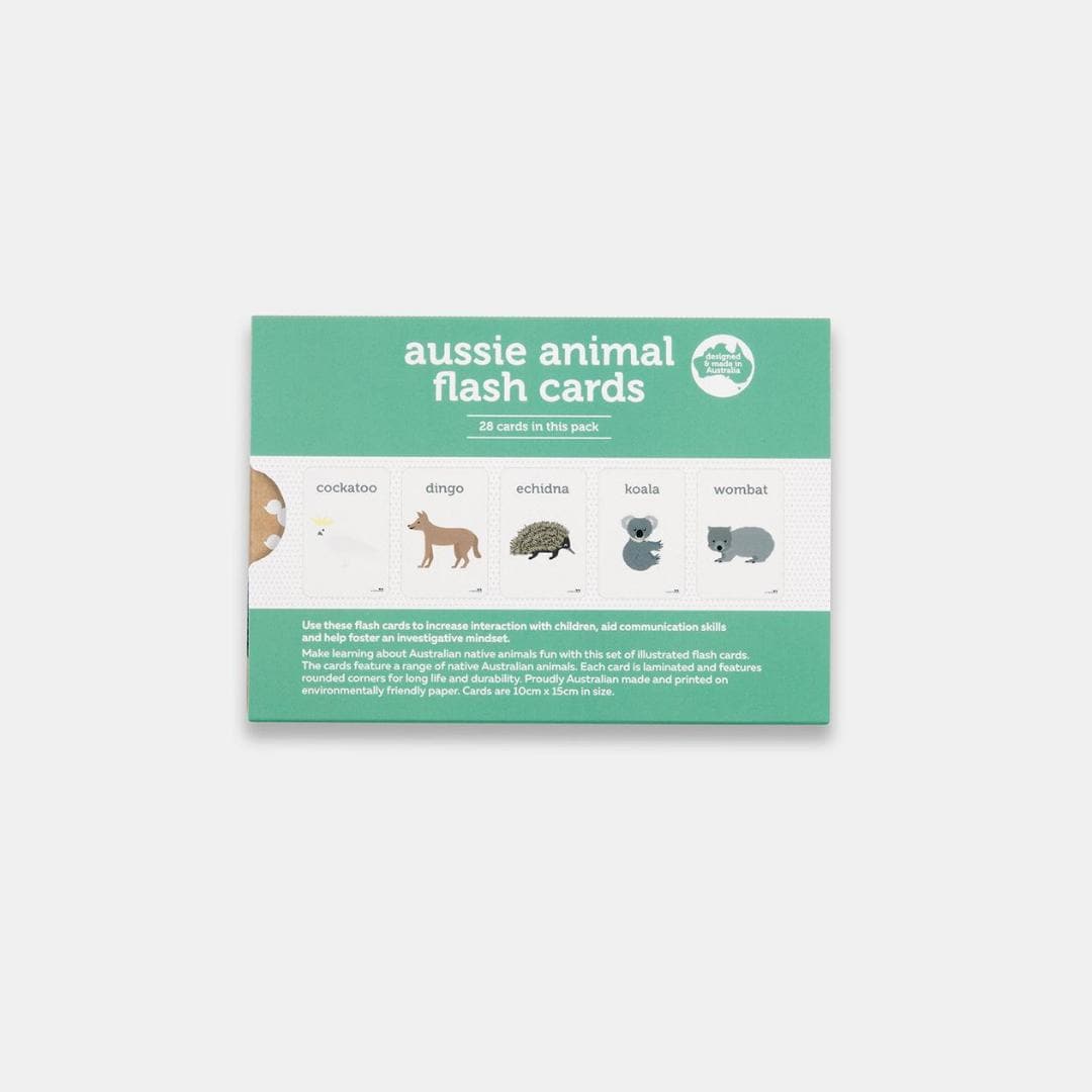 Aussie Animals Flash Cards by Two Little Ducklings | My Happy Helpers