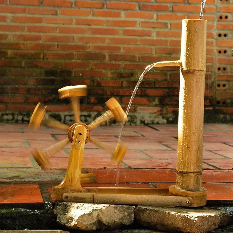 QToys - Bamboo Water Mill | My Happy Helpers