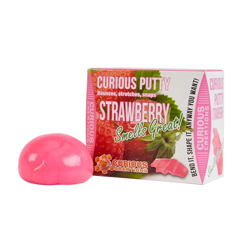Curious Creations - Strawberry Scented Putty – My Happy Helpers