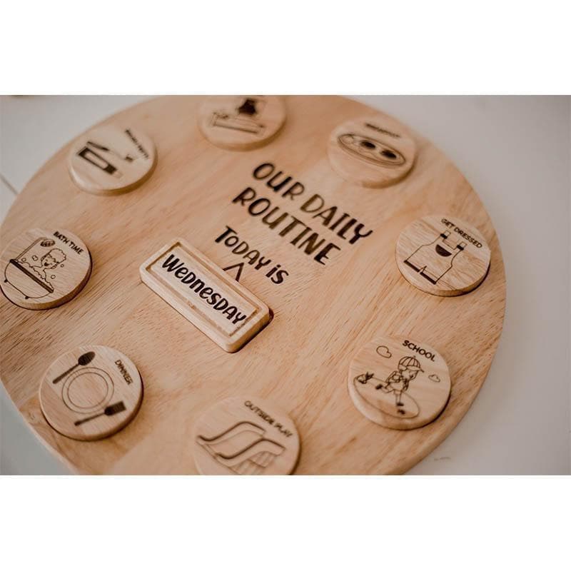 Qtoys Daily Routine Circle | My Happy Helpers