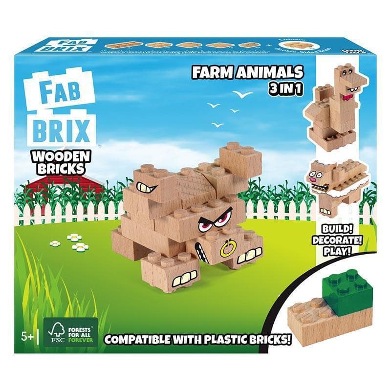 Farm Animals | Wooden Blocks | My Happy Helpers – My Happy Helpers AU