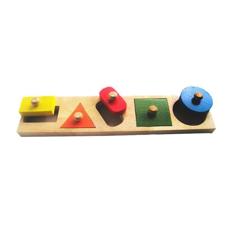 Qtoys Giant Shape Knob Puzzle | My Happy Helpers | Kids Puzzles