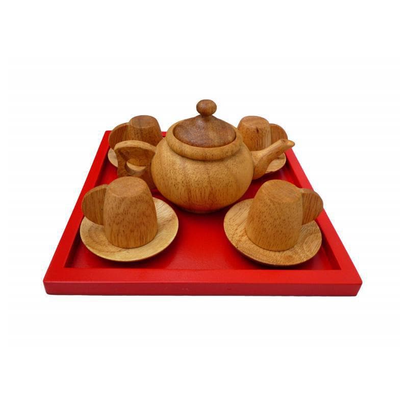 Japanese Kids Wooden Tea Set | Kids in the kitchen – My Happy Helpers ...