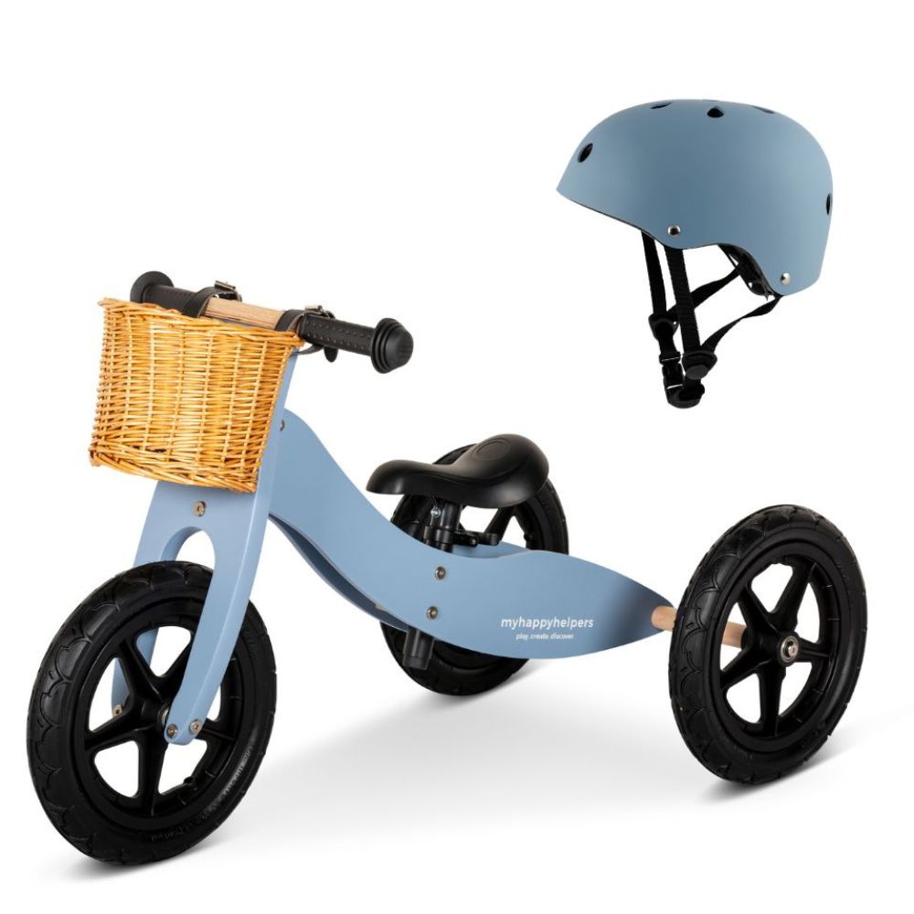 2 in 1 Trike Bundle - Slate Blue | Convertible Bike for Toddlers – My ...