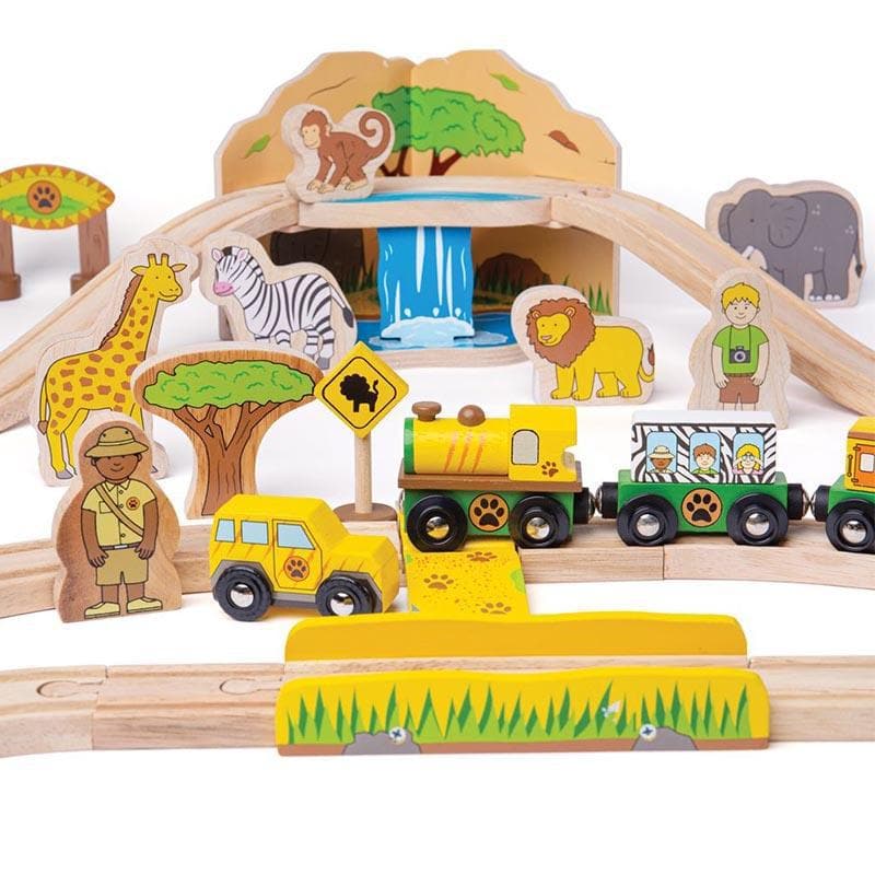Safari Railway Train Set | My Happy Helpers