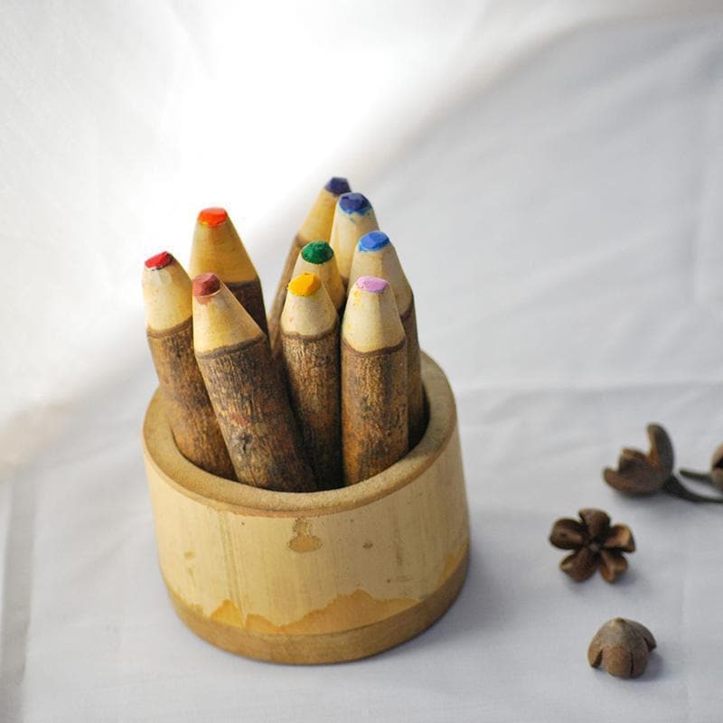 QToys - Tree Colour Pencil Set | My Happy Helpers