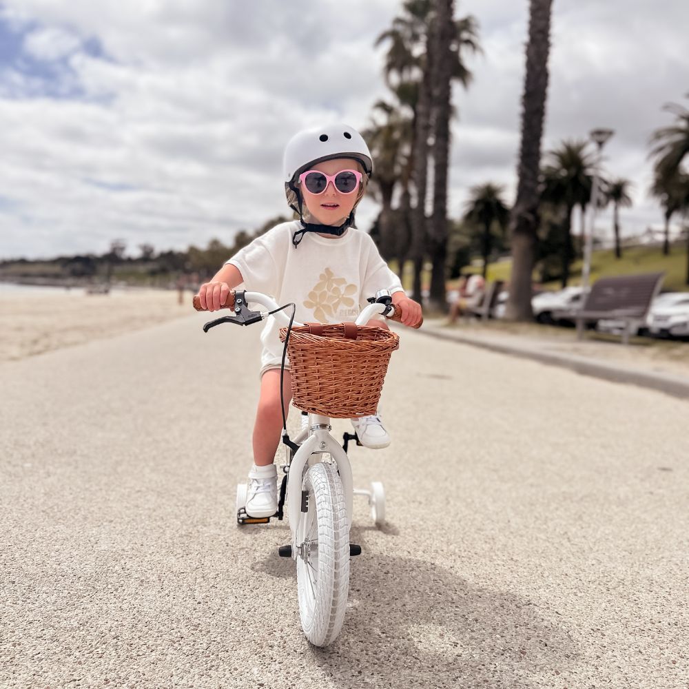 White bike for kids store
